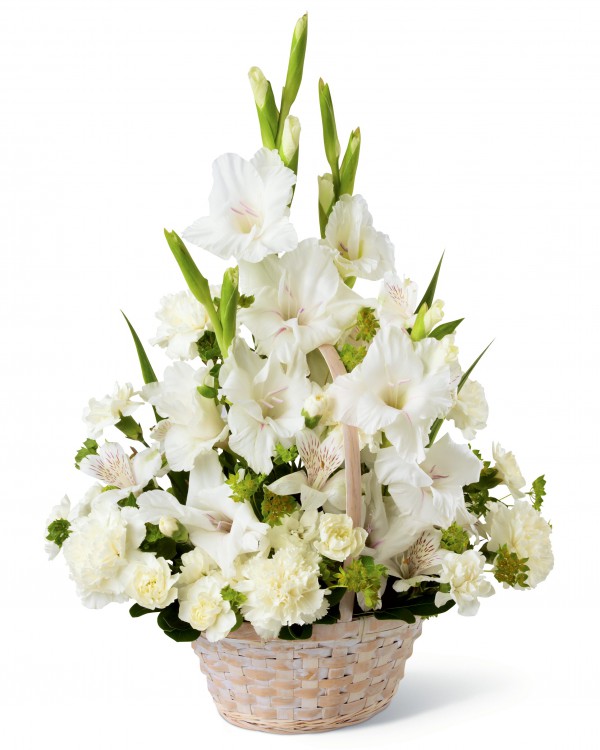 Eternal Affection Arrangement | Sympathy Basket | Today Flower Delivery